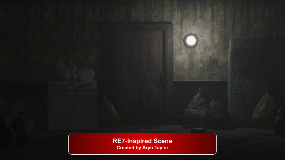 ArtStation - Modular RE7-Inspired Scene