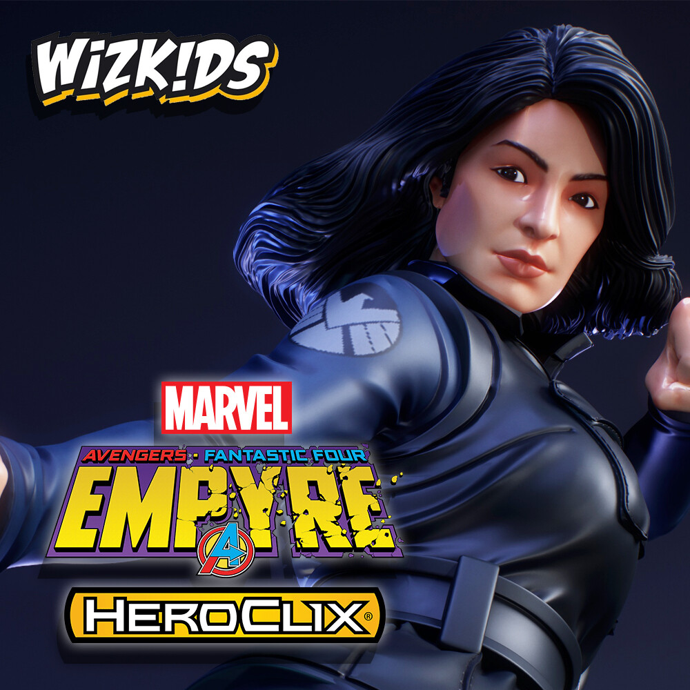 ArtStation - Marvel HeroClix: Avengers Fantastic Four Empyre "AGENT MAY"