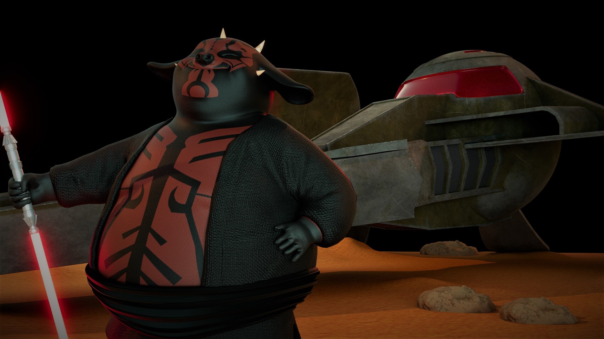 ArtStation - Dark Pig
