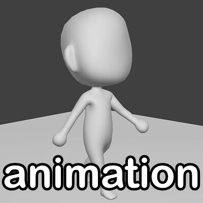 ArtStation - Chibi Animation Collection (Animal crossing inspired)
