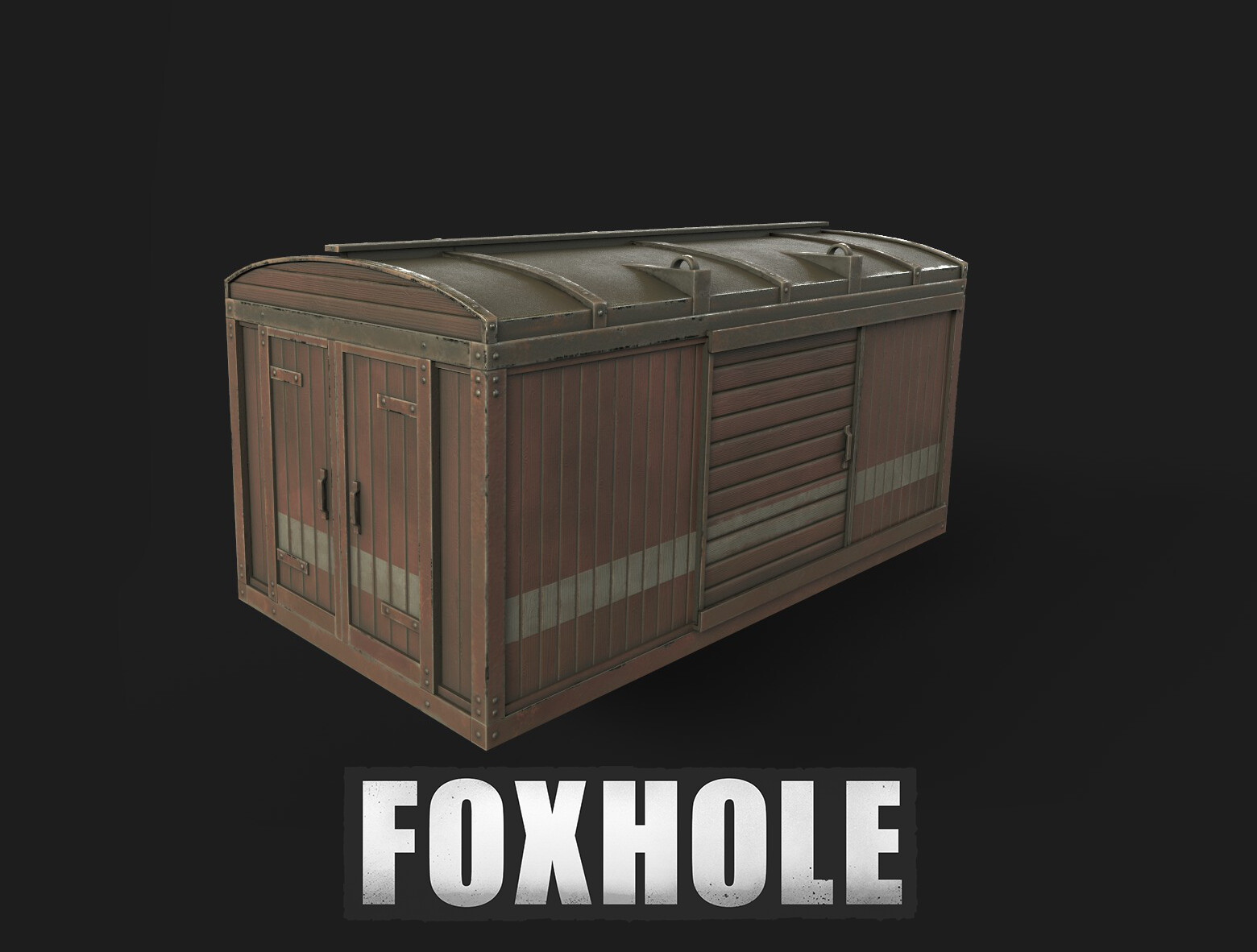 ArtStation - Foxhole Shipping Container