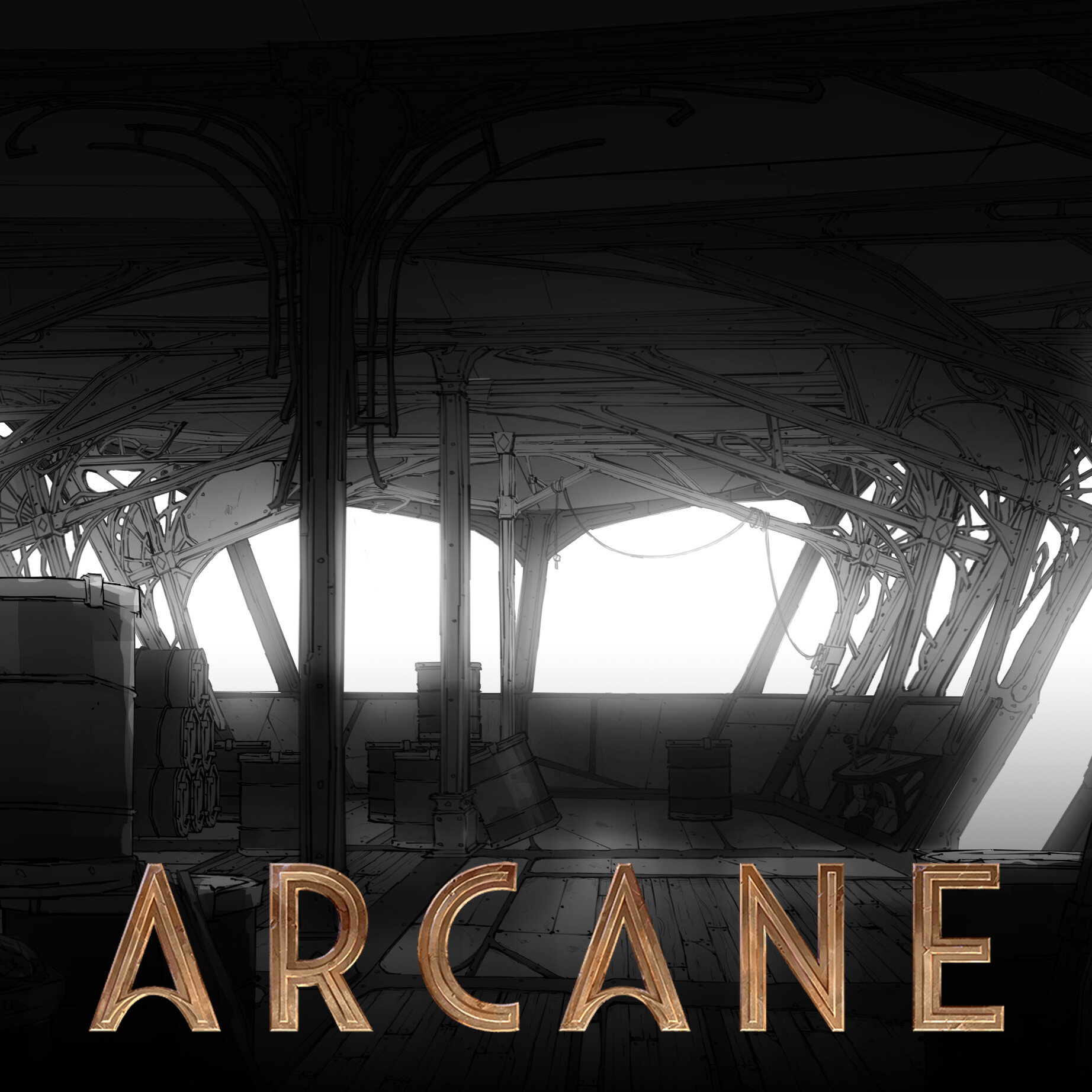 ArtStation - Deck Fight Arcane