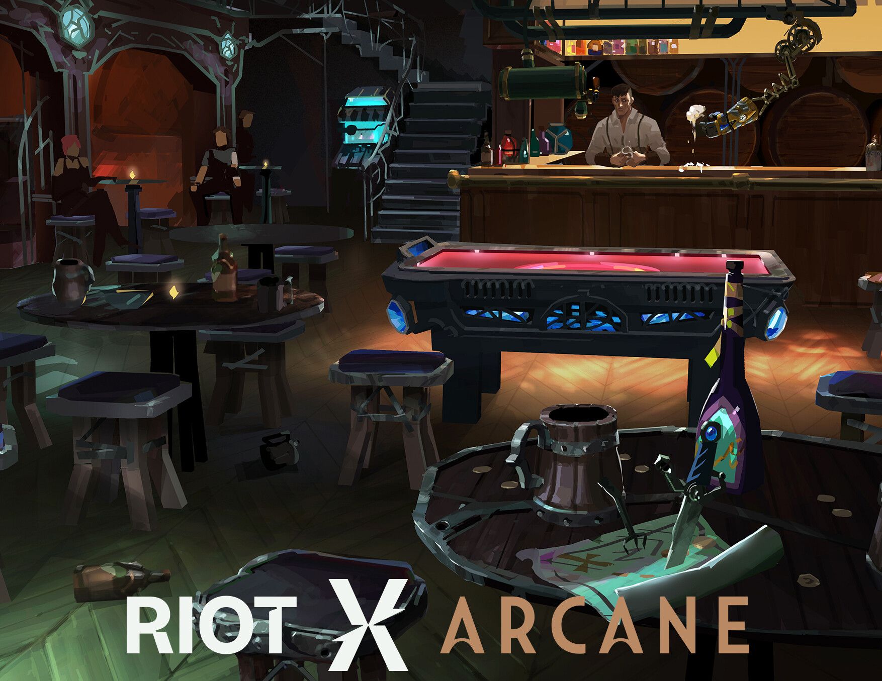 ArtStation - Arcane x Riot work