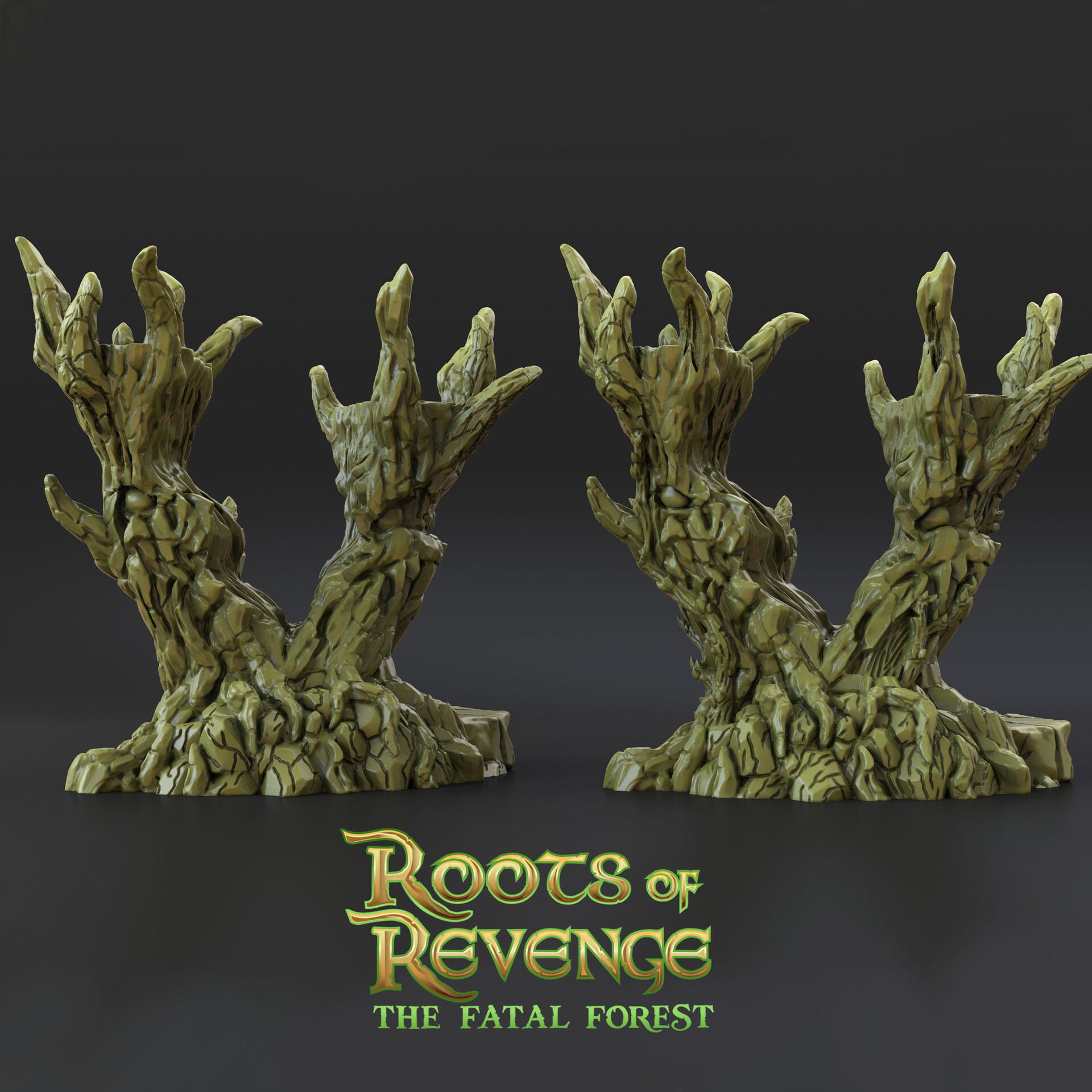 ArtStation - Fatal Forest- Gemini Trees