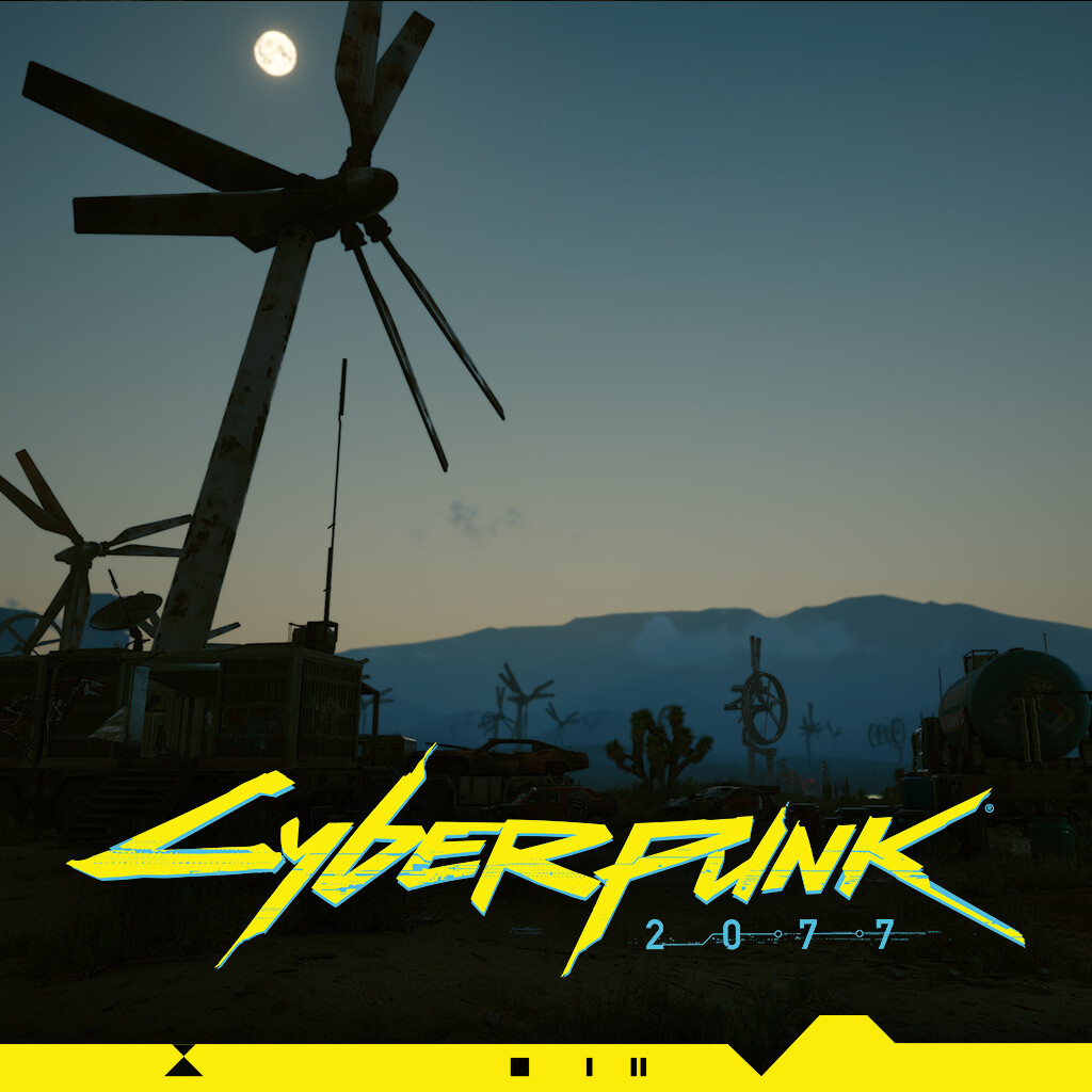 ArtStation - Cyberpunk 2077 - Nomad Camps