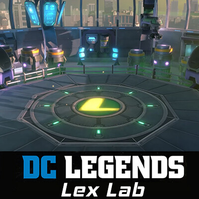 ArtStation - DC Legends Mobile Lex Lab Environment