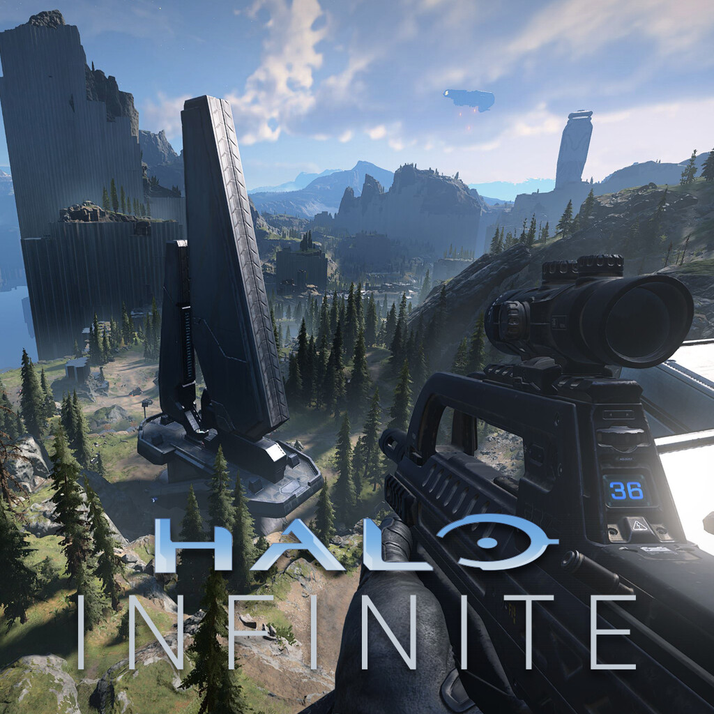 ArtStation - Halo Infinite: Forerunner Tower South