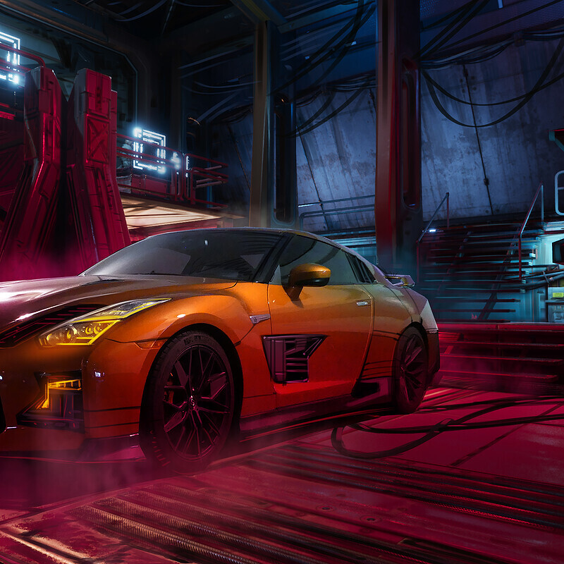 ArtStation - Cyberpunk GTR