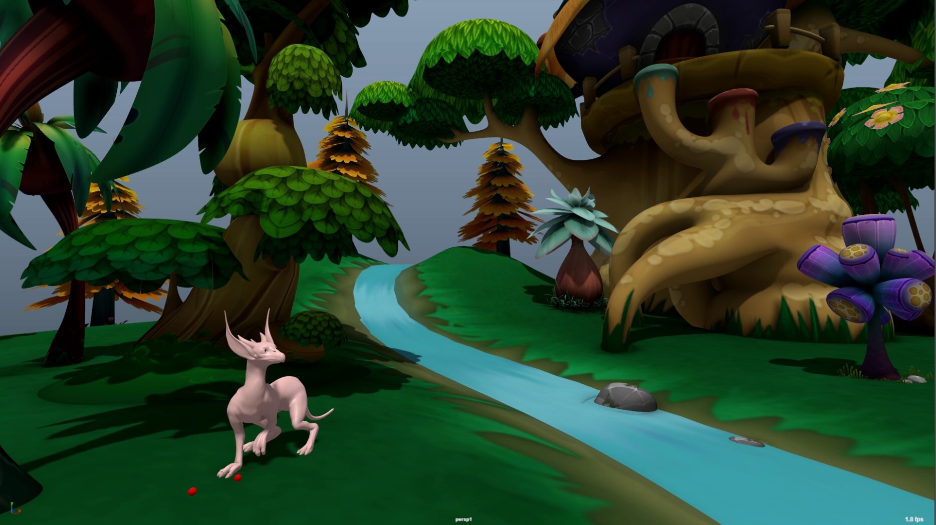 ArtStation - Creature_animation_test