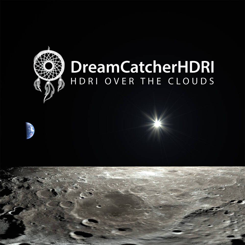 ArtStation - New Aerial Moon HDRI Environments