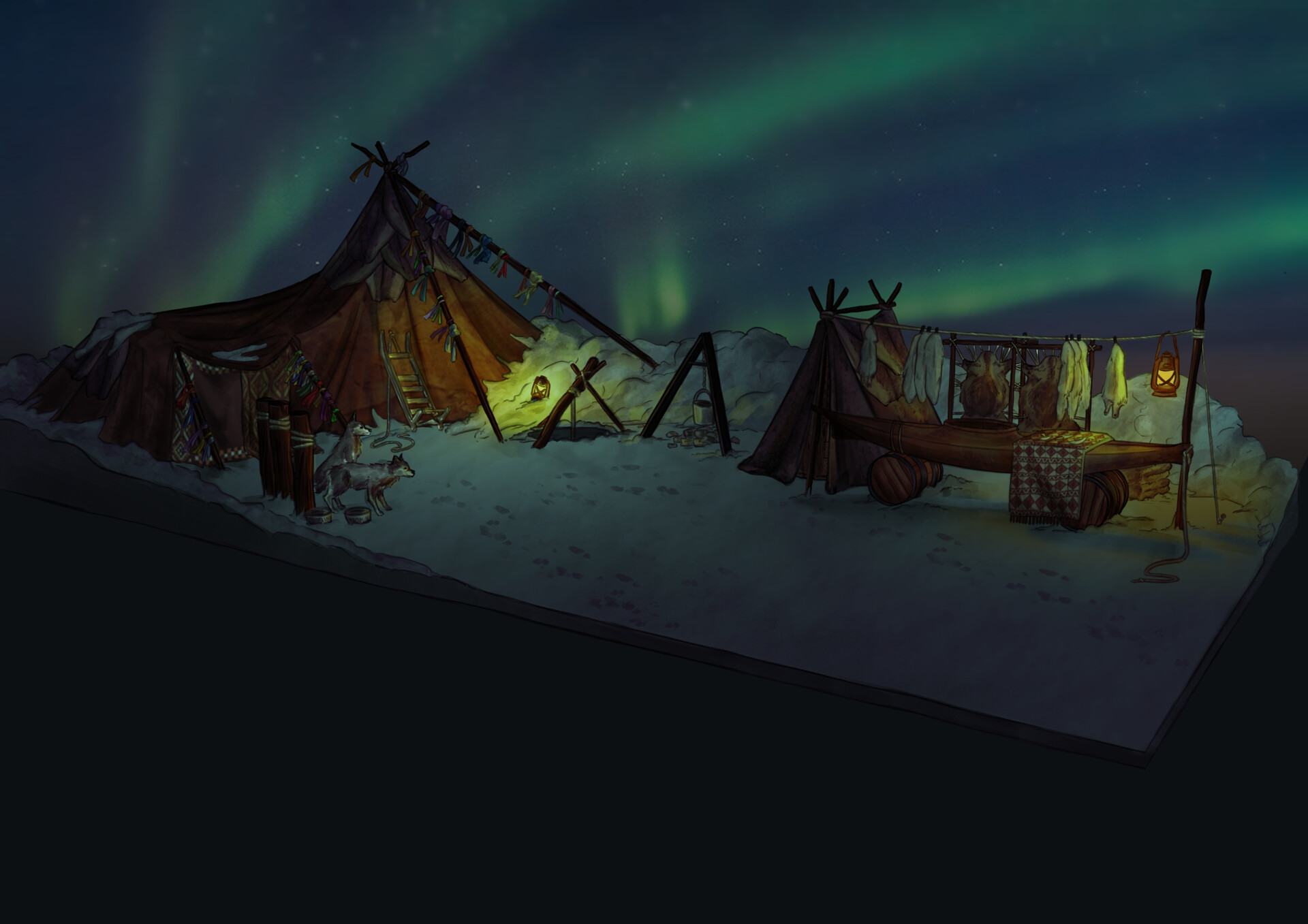 ArtStation - Inuit Trading Post