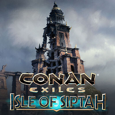 ArtStation - CONAN - Isle of Siptah - "Stygian Tower" Building concept