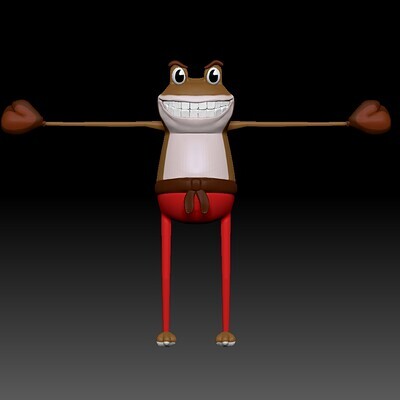 ArtStation - Croaks 3D Model