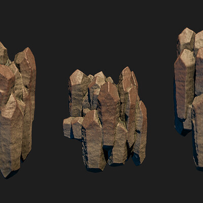 ArtStation - Procedural rocks in houdini