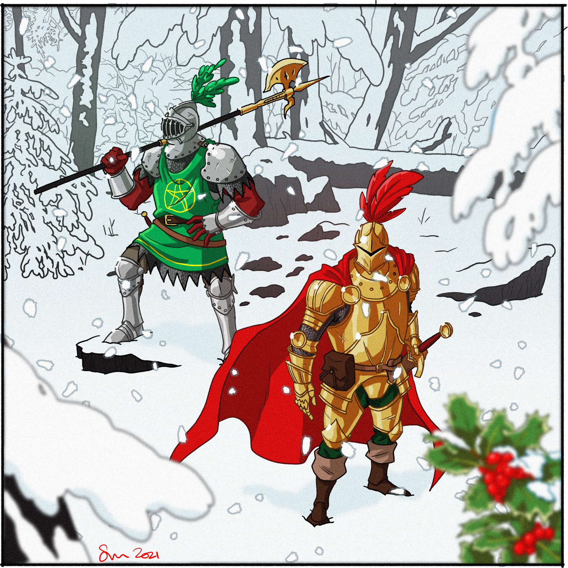 ArtStation - Yule Knights