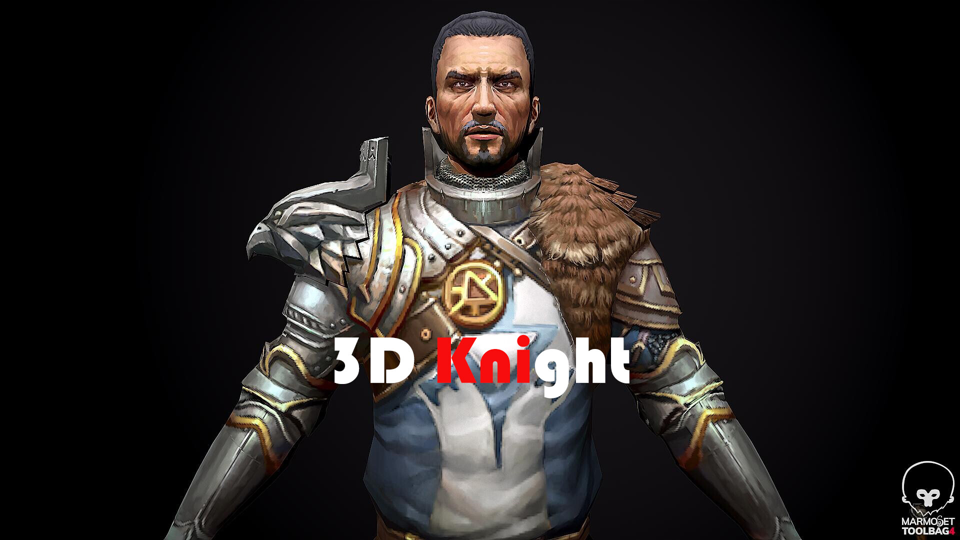 ArtStation - Hand-painted 3D Knight