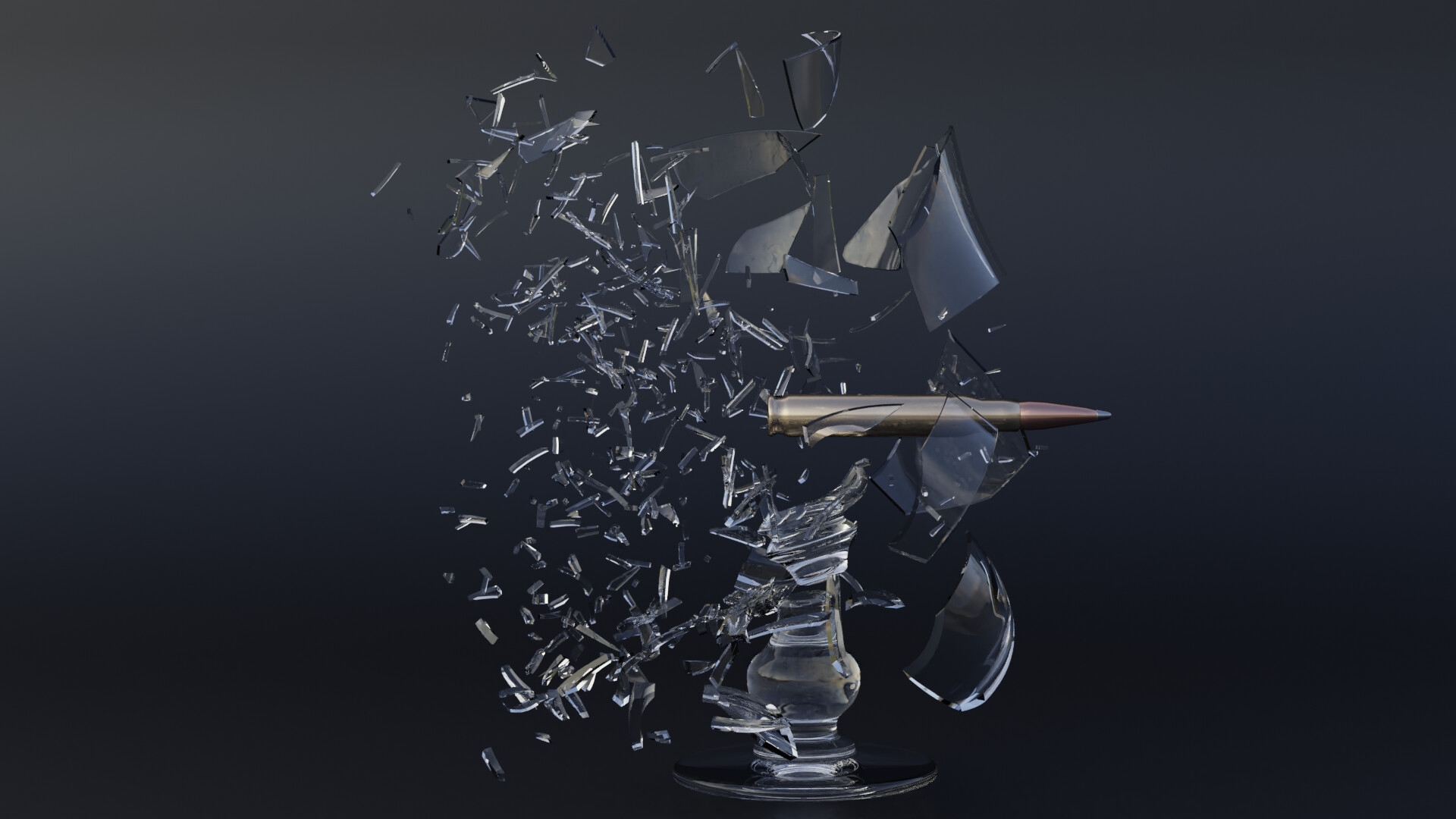 ArtStation - Glass Breaking Animation