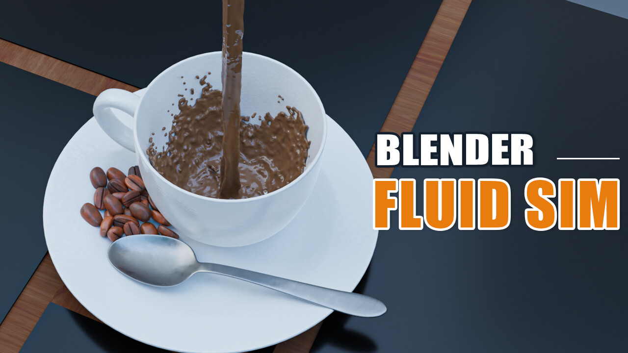 ArtStation - Pouring Coffee Animation