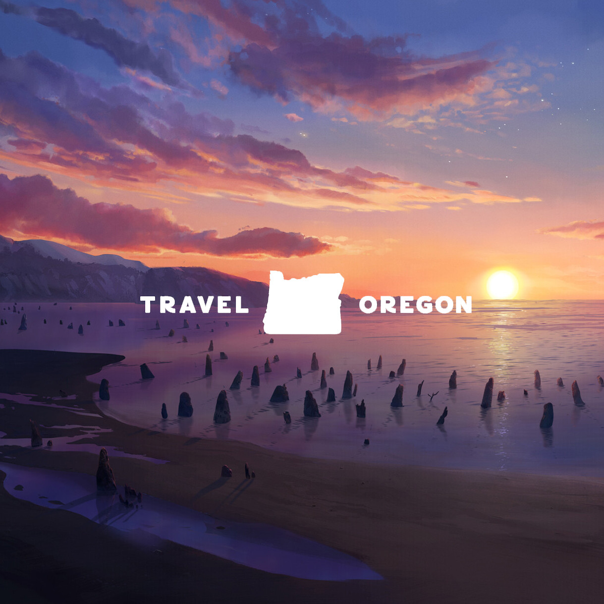 ArtStation - Travel Oregon Spring