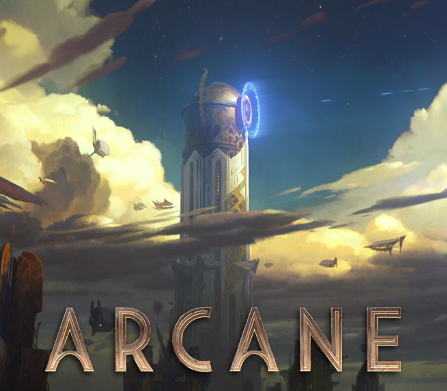 ArtStation - Arcane - League of Legends | Hexgate | 3D environment