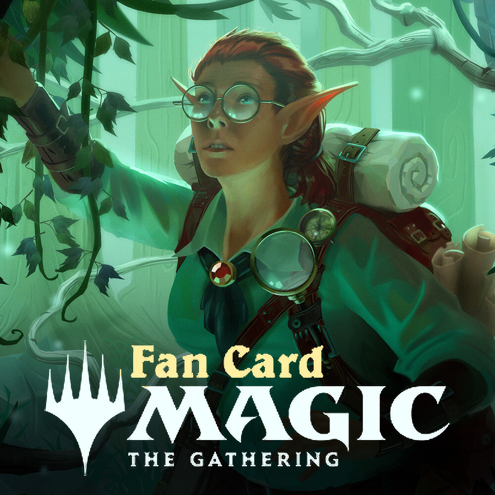 ArtStation - Artifact Collector - MTG Card Concept