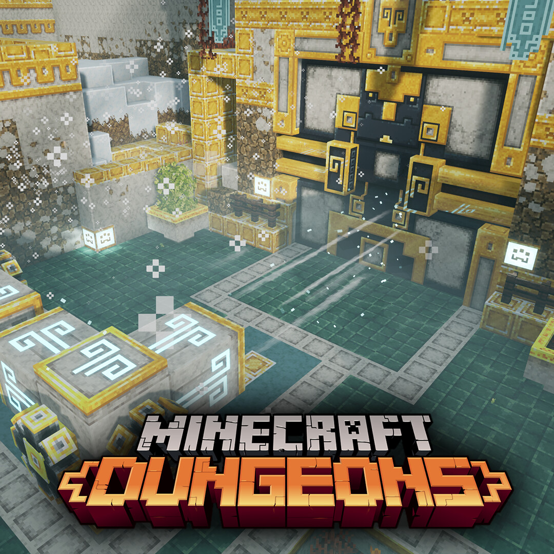 ArtStation - Minecraft Dungeons Howling Peaks Interactables