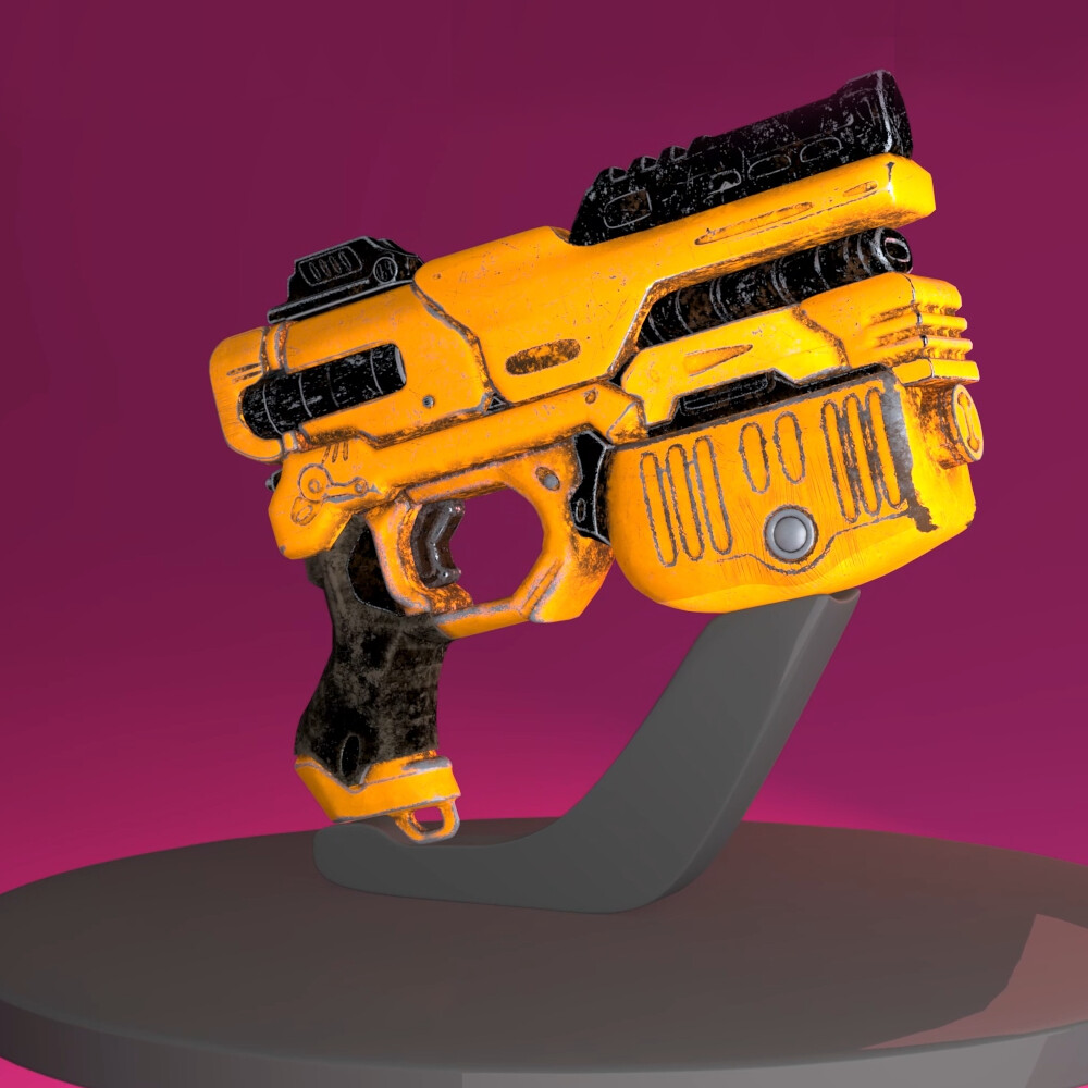 ArtStation - Sci-gi gun