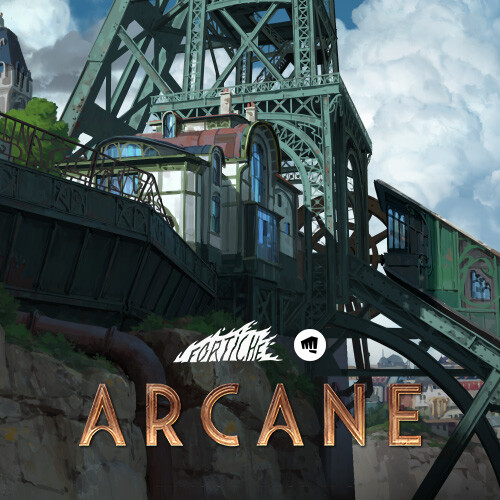 ArtStation - Arcane - Background painting