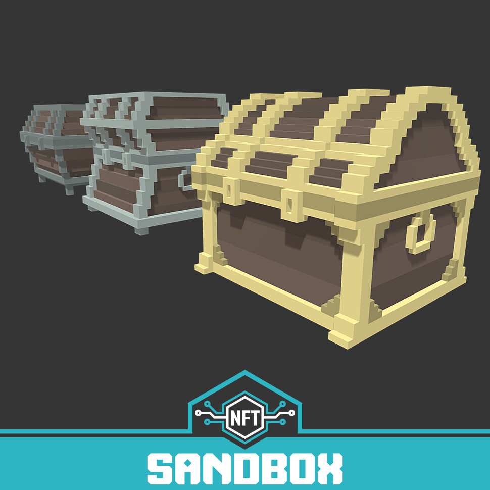 ArtStation - Voxel Steel Chests