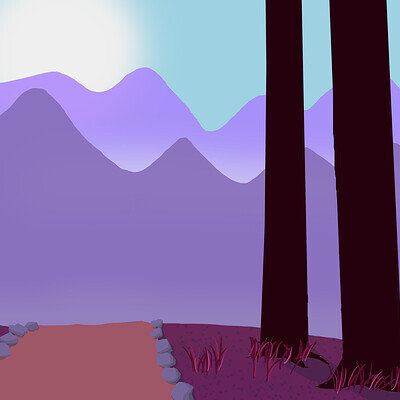 ArtStation - Pink Forest