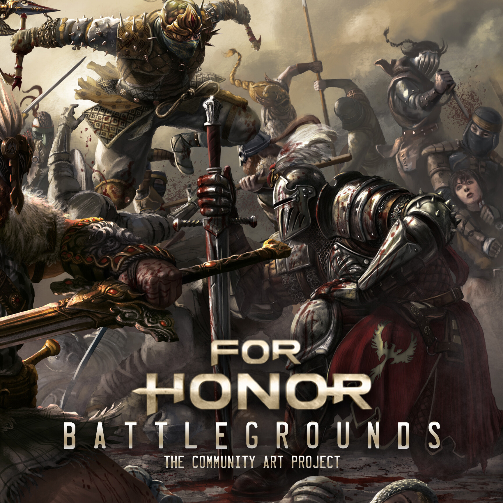 ArtStation - For Honor: Battlegrounds - Community Art Project (01 of 09)