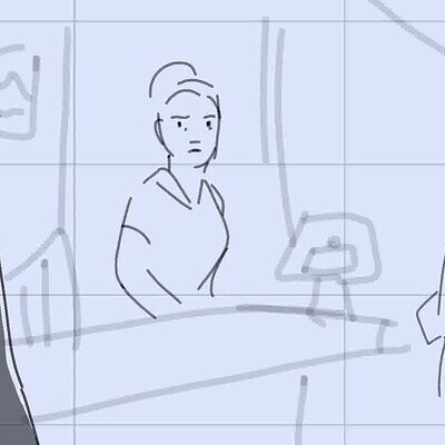 ArtStation - Baby Driver Storyboard Practice