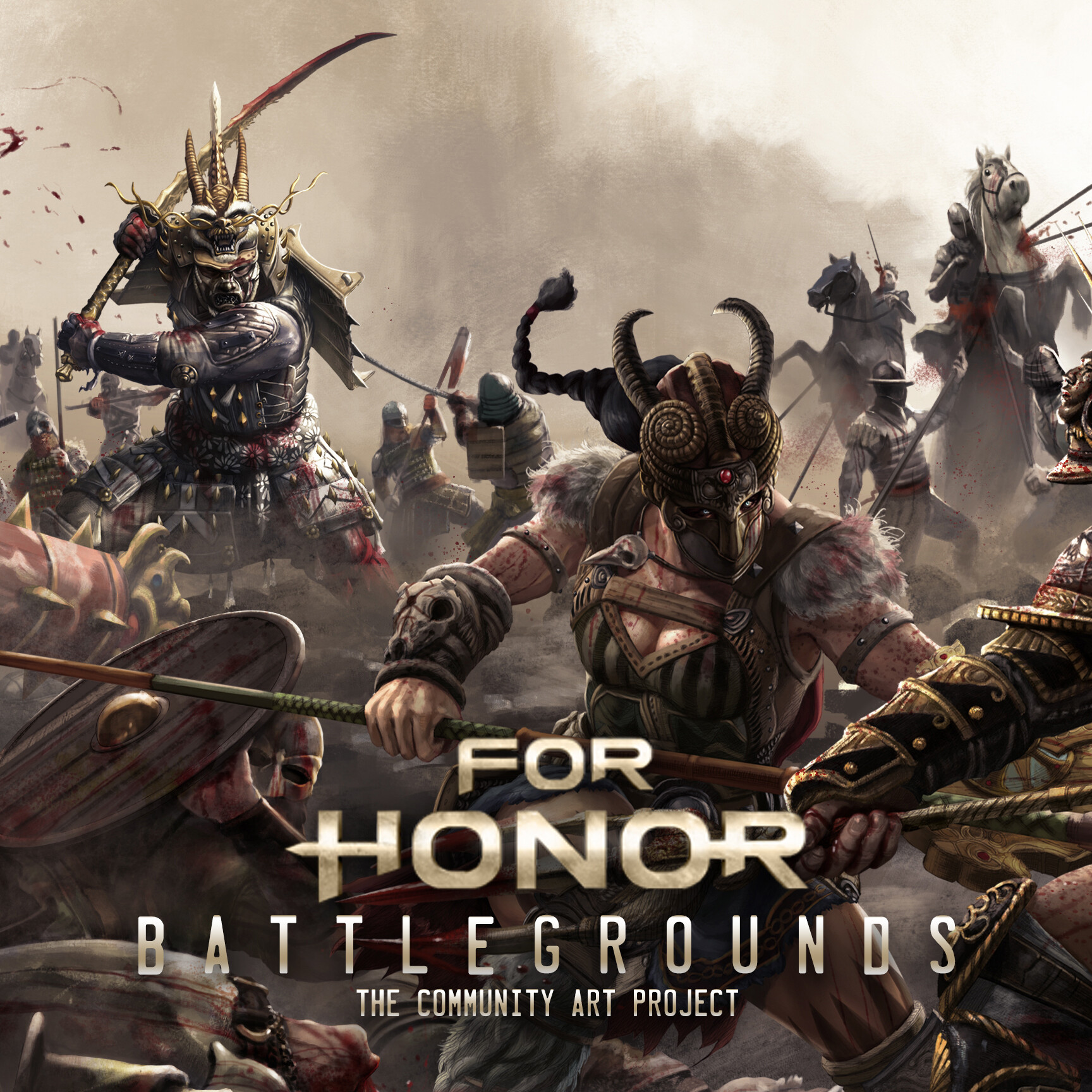 ArtStation - For Honor: Battlegrounds - Community Art Project (05 of 09)
