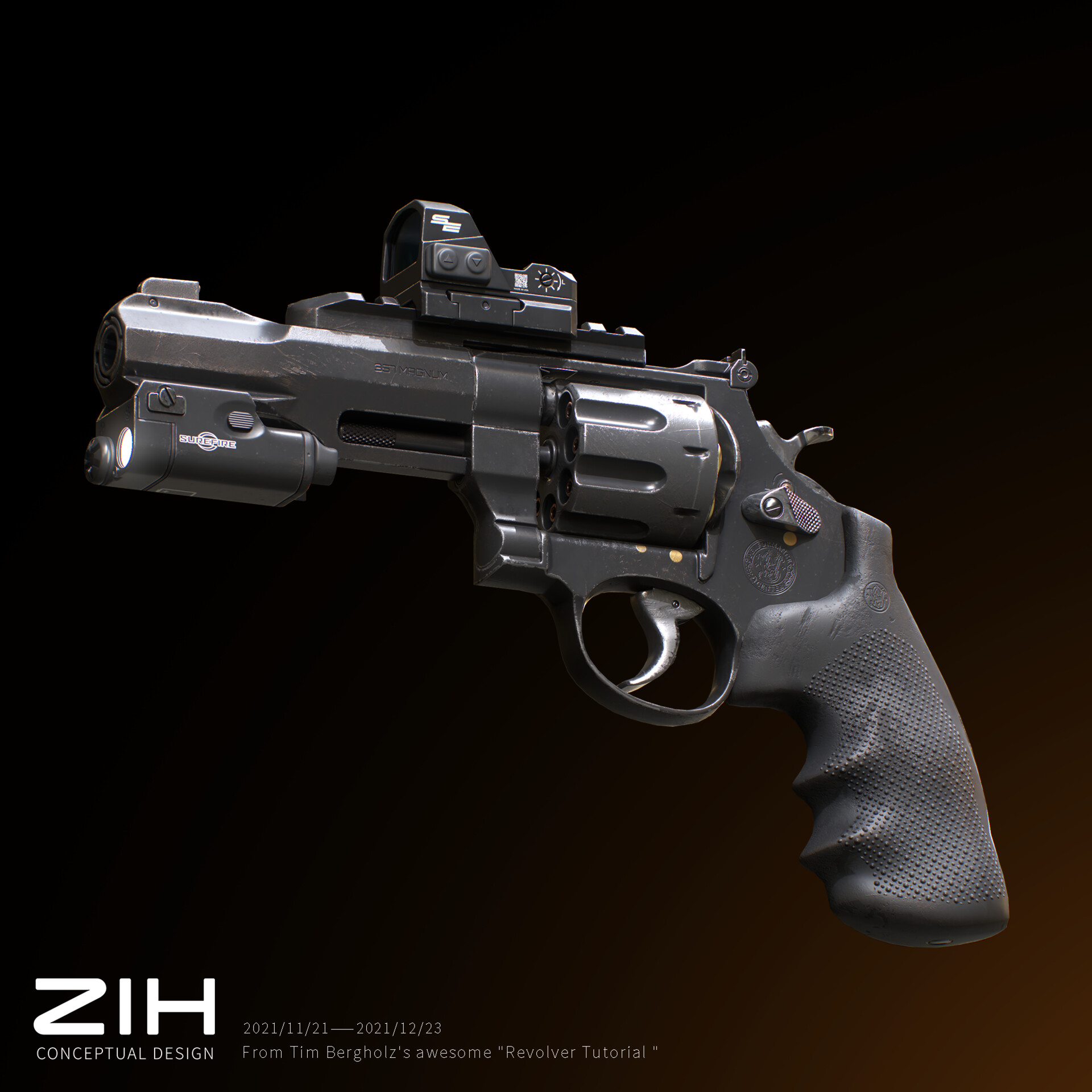 ArtStation - M327-TRR8 (Revolver)