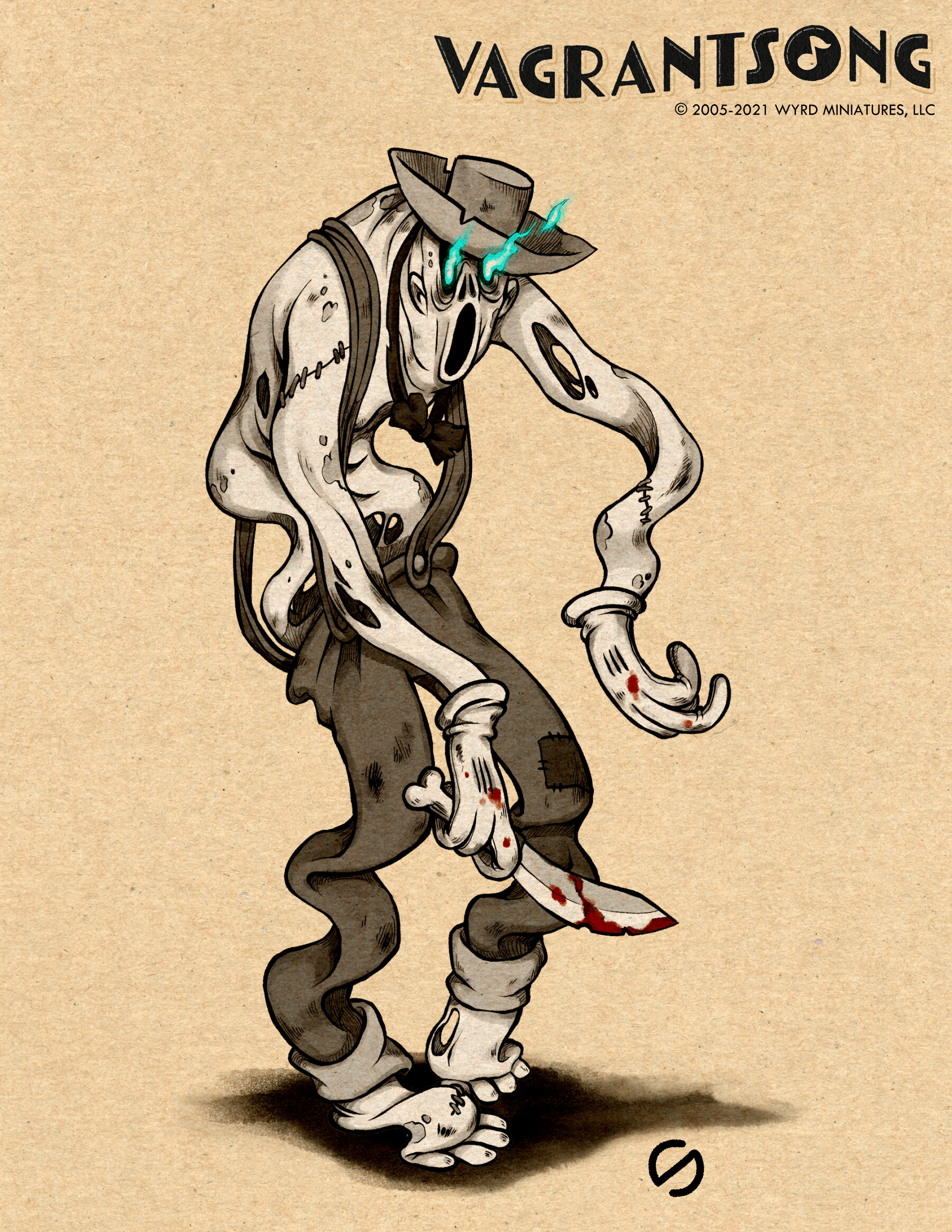 ArtStation - Flayed Man (Vagrantsong)