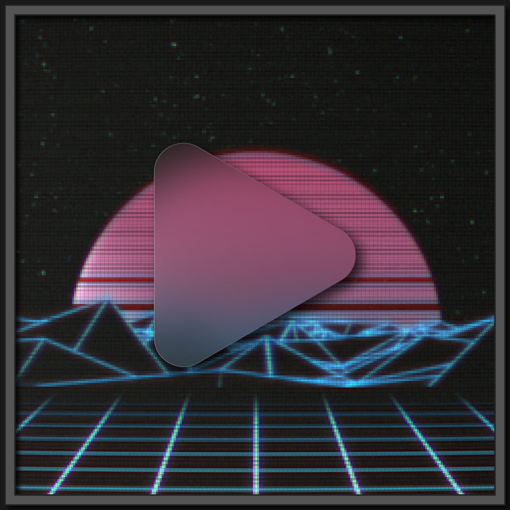 ArtStation - Arcade Screen Bonus Round Retro Style