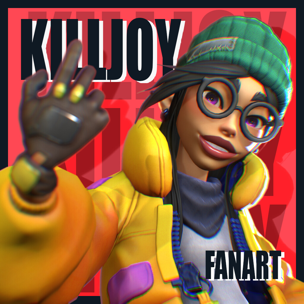 ArtStation - KILLJOY Fan Art