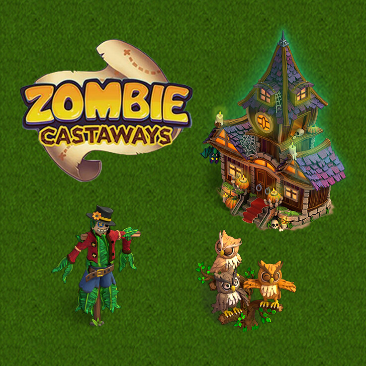 ArtStation - Zombie Castaways