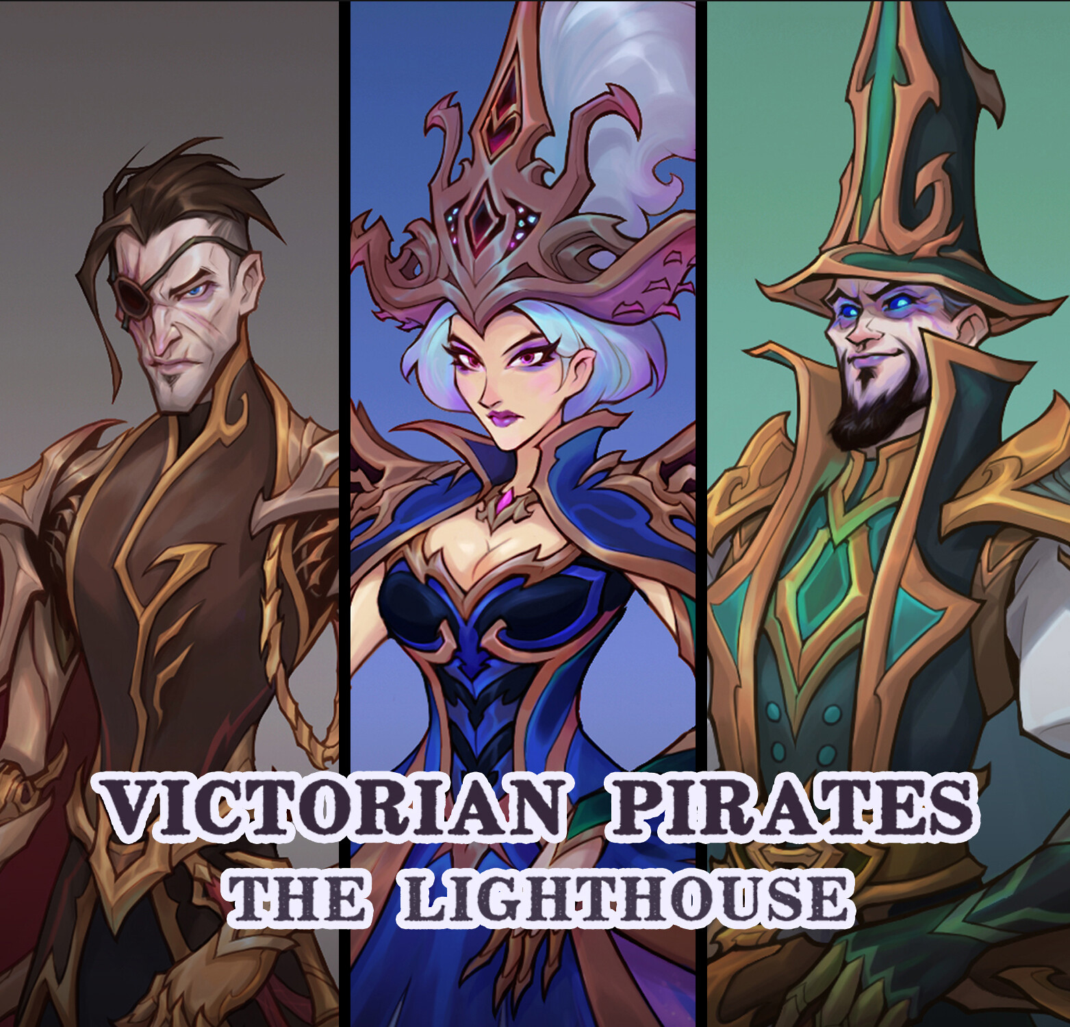 ArtStation - VICTORIAN PIRATES-维多利亚海盗