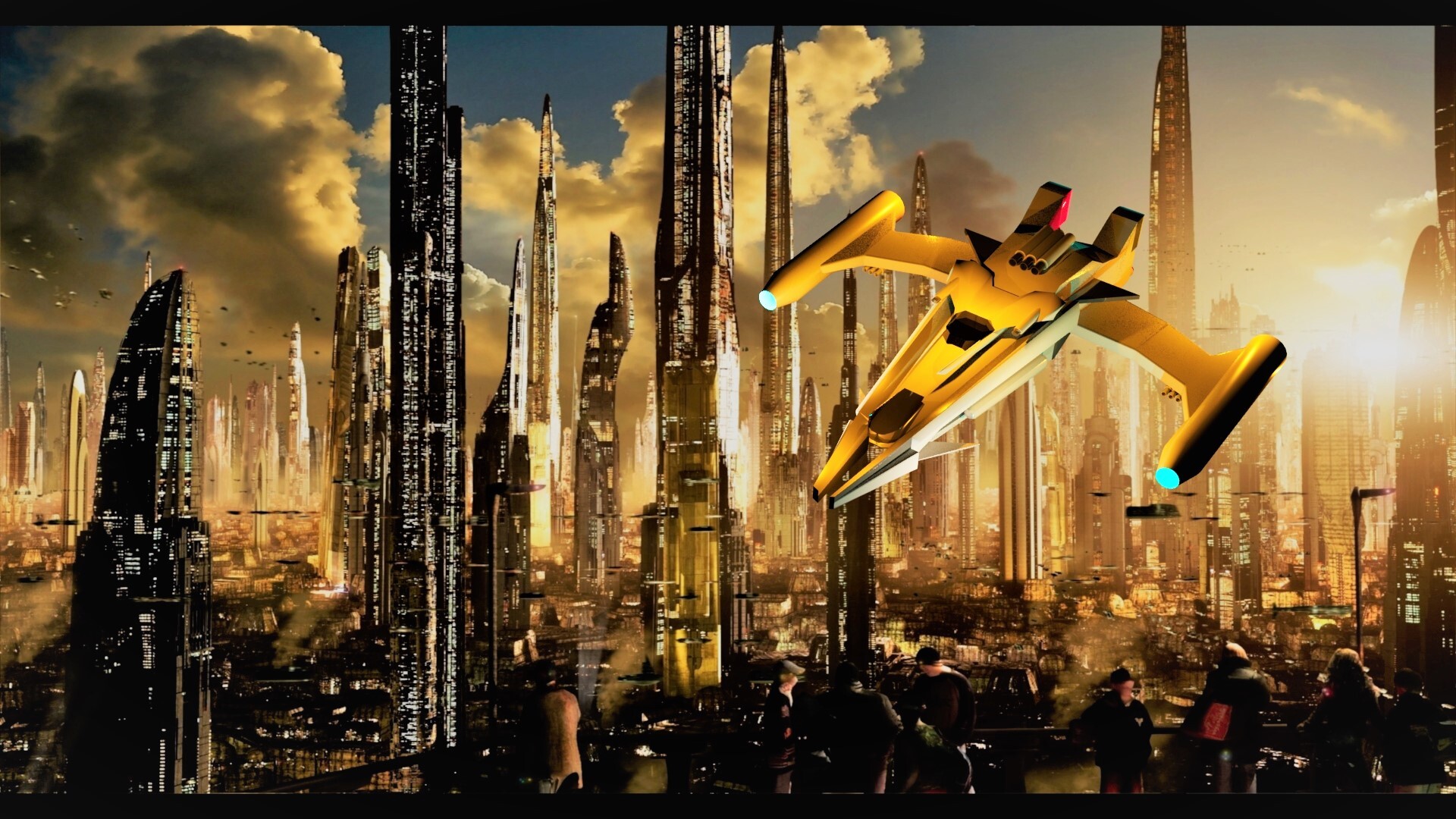 ArtStation - SPACESHIP 3D MODEL