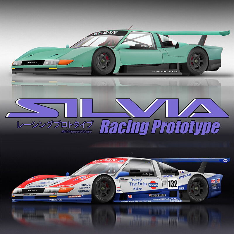ArtStation - Silvia S13 Racing Prototype