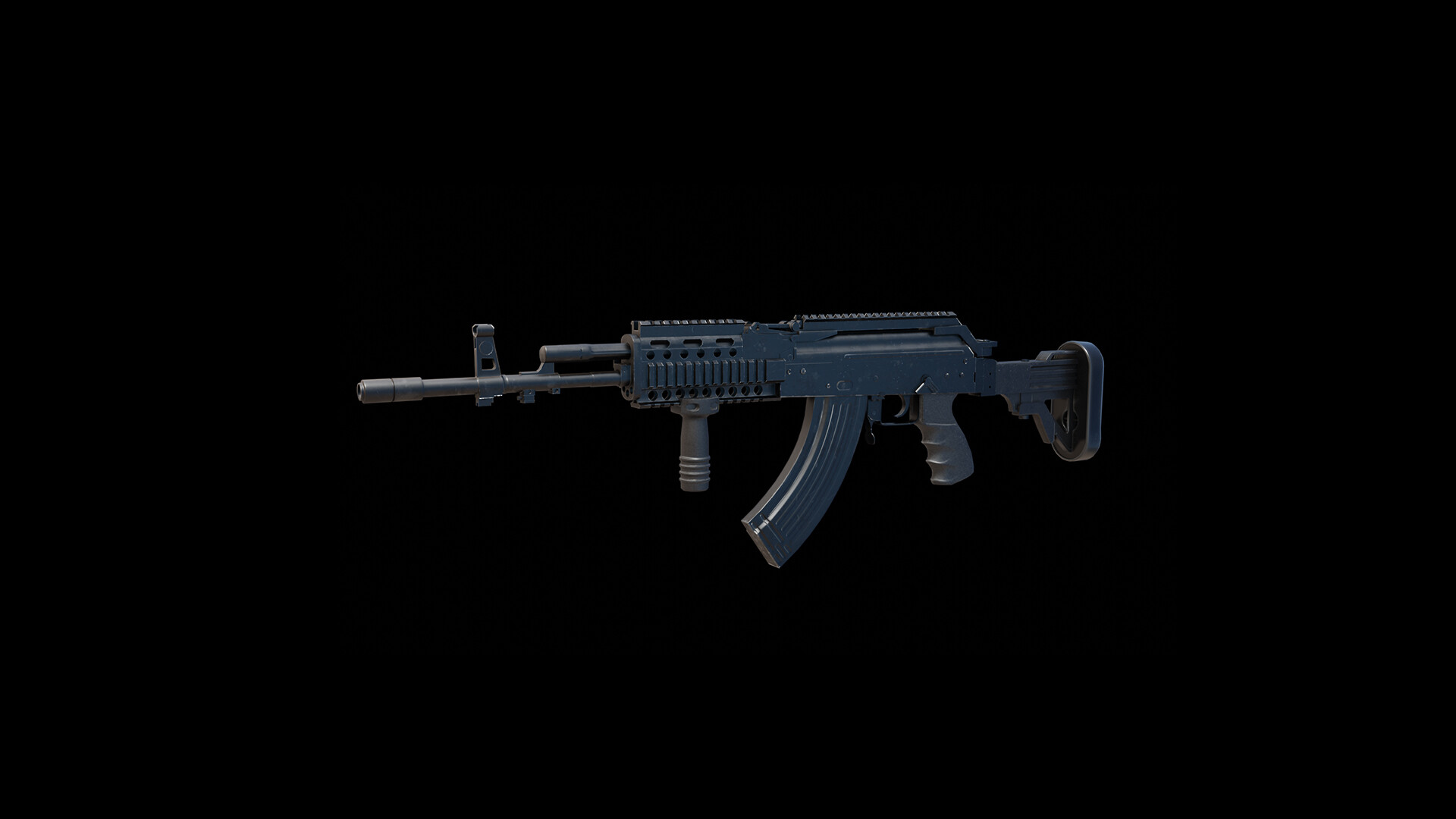 ArtStation - Polish Wz. 96 "Beryl" - modeling and animating practice