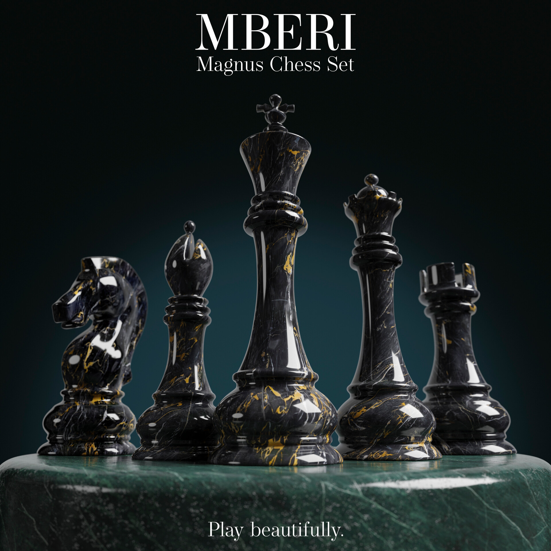 ArtStation - Magnus Chess Set