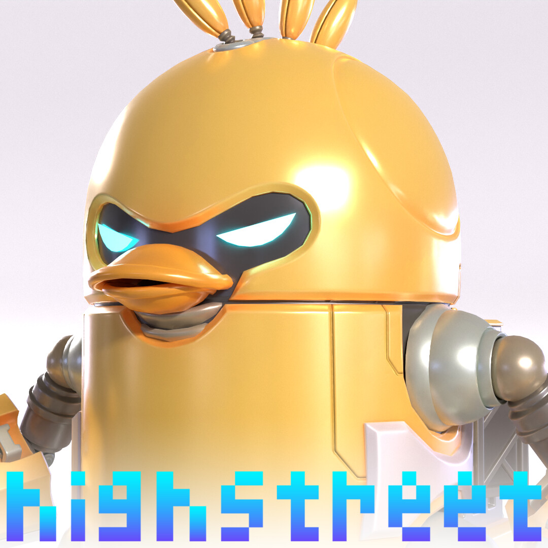 ArtStation - Highstreet - Duck Mech