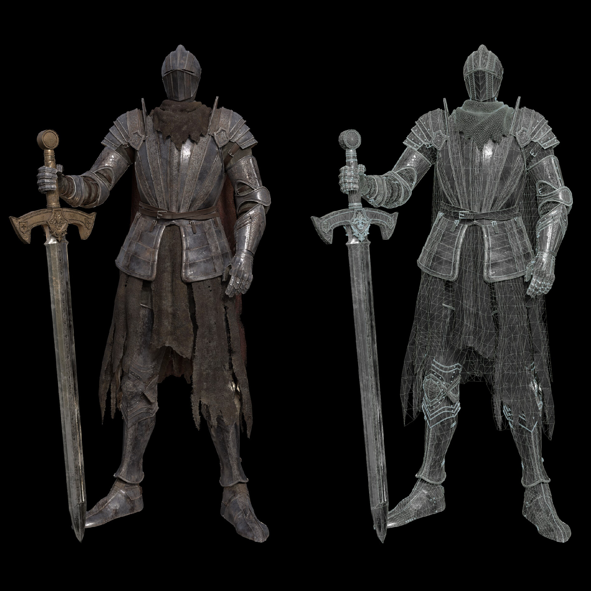 ArtStation - FOR HONOR Cathedral Map Fan Art / 3D Environment Art _ Prop