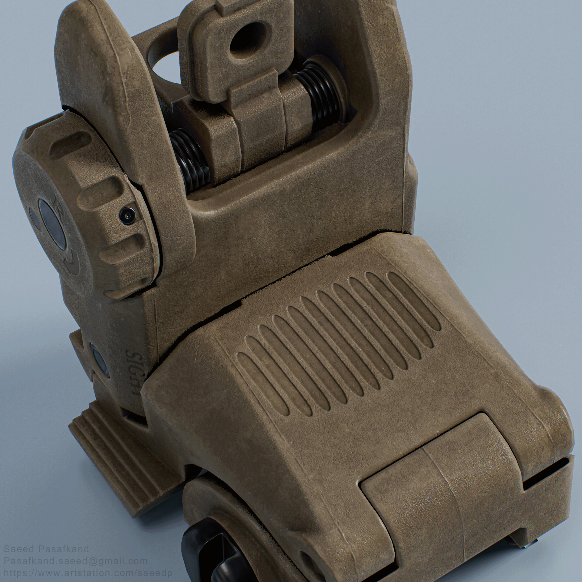 ArtStation - Front & Rear Sight