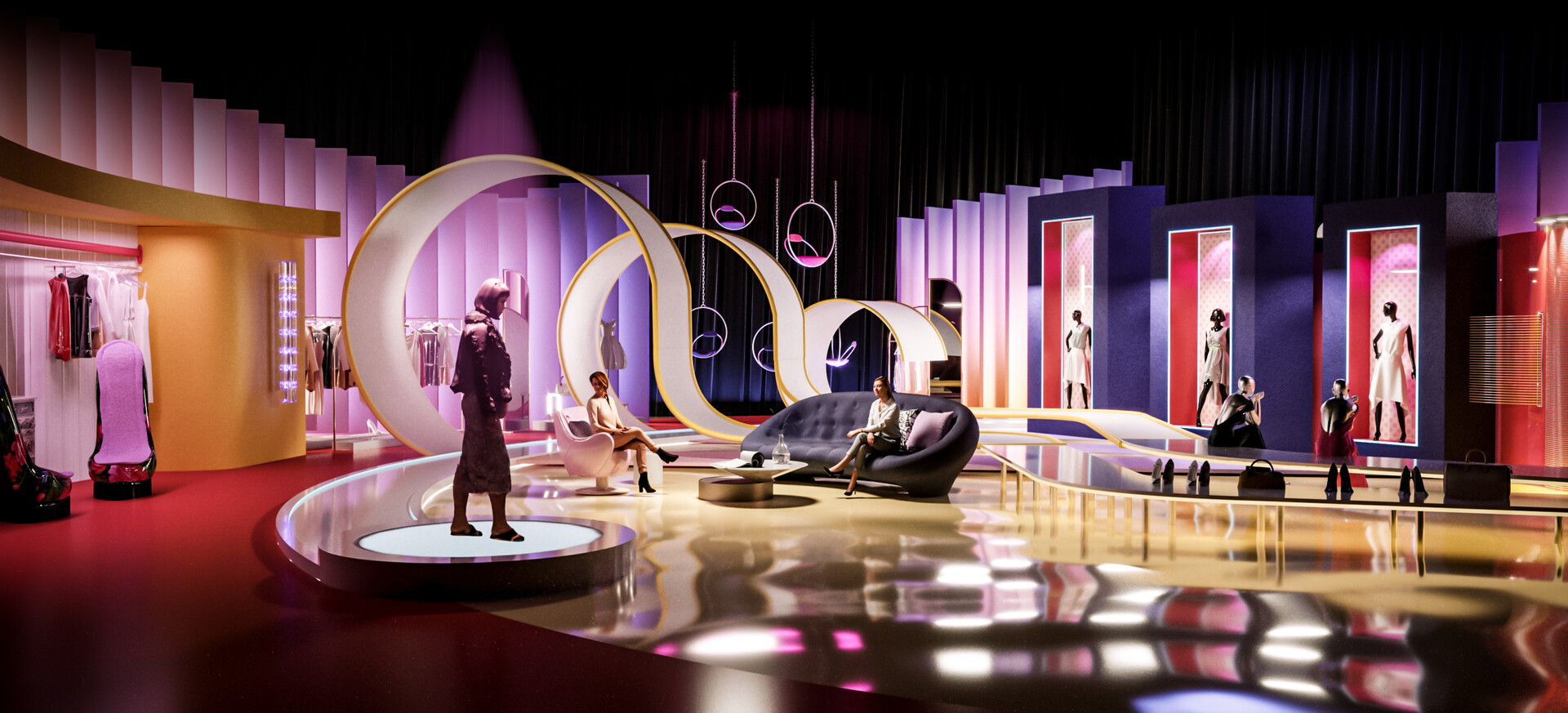 ArtStation - Shopping queens TV show