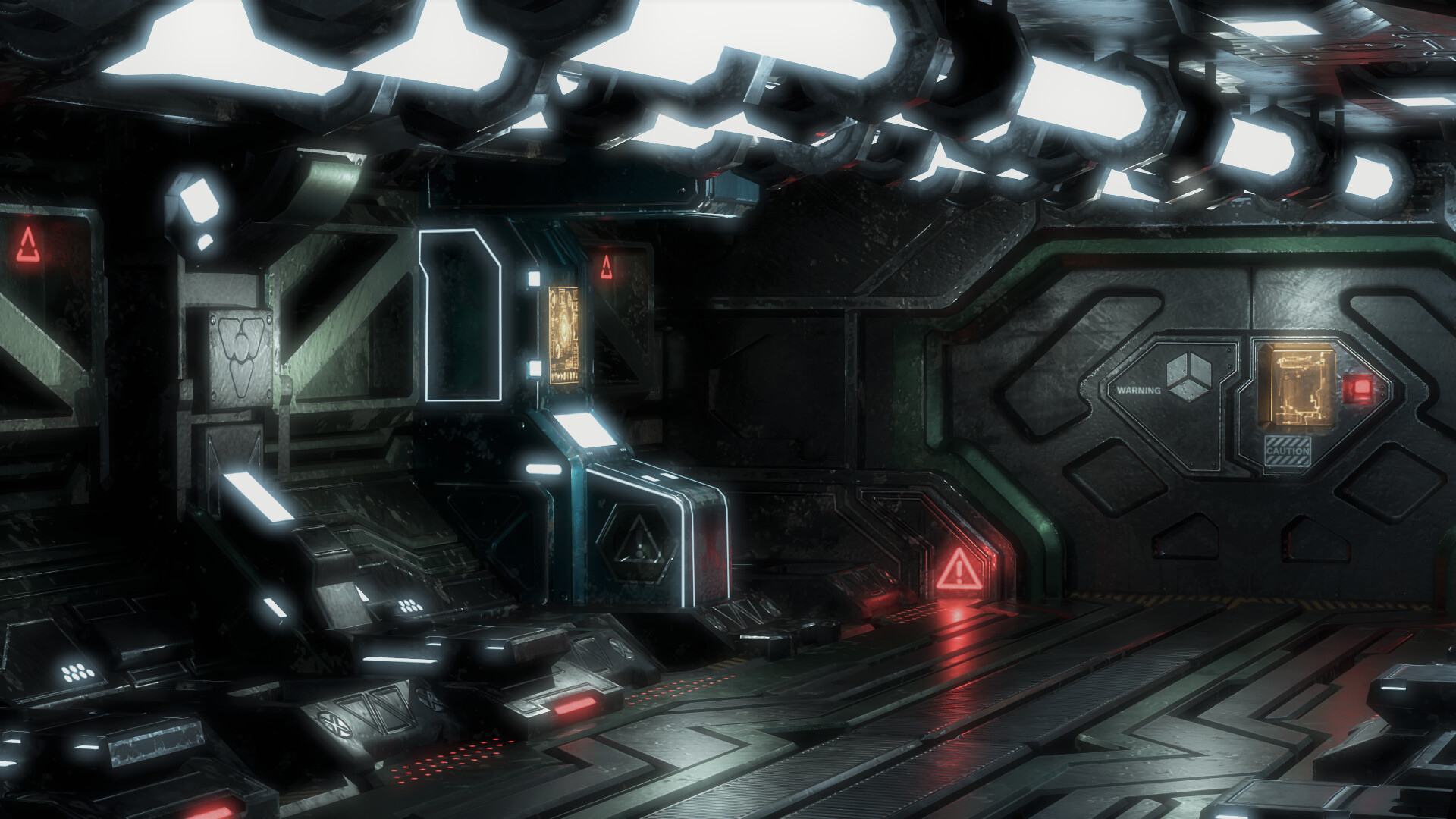 ArtStation - SCI-FI room