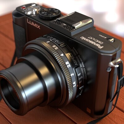 ArtStation - Panasonic Lumix LX7