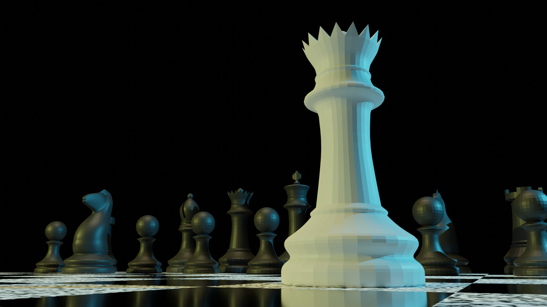 ArtStation - Chess Scene